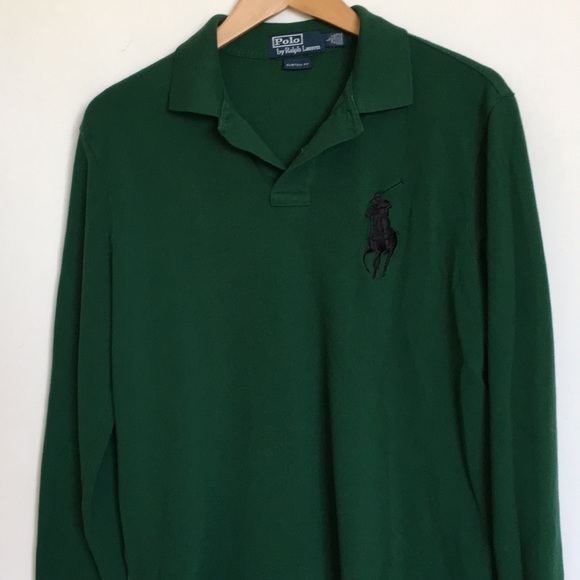 Polo Ralph Lauren | Shirts | Polo By Ralph Lauren Big Logo Polo Shirt ...